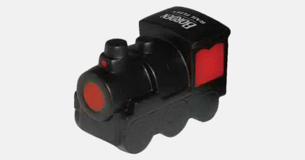Stress Ball Train Engine | MiniThrowBalls.com
