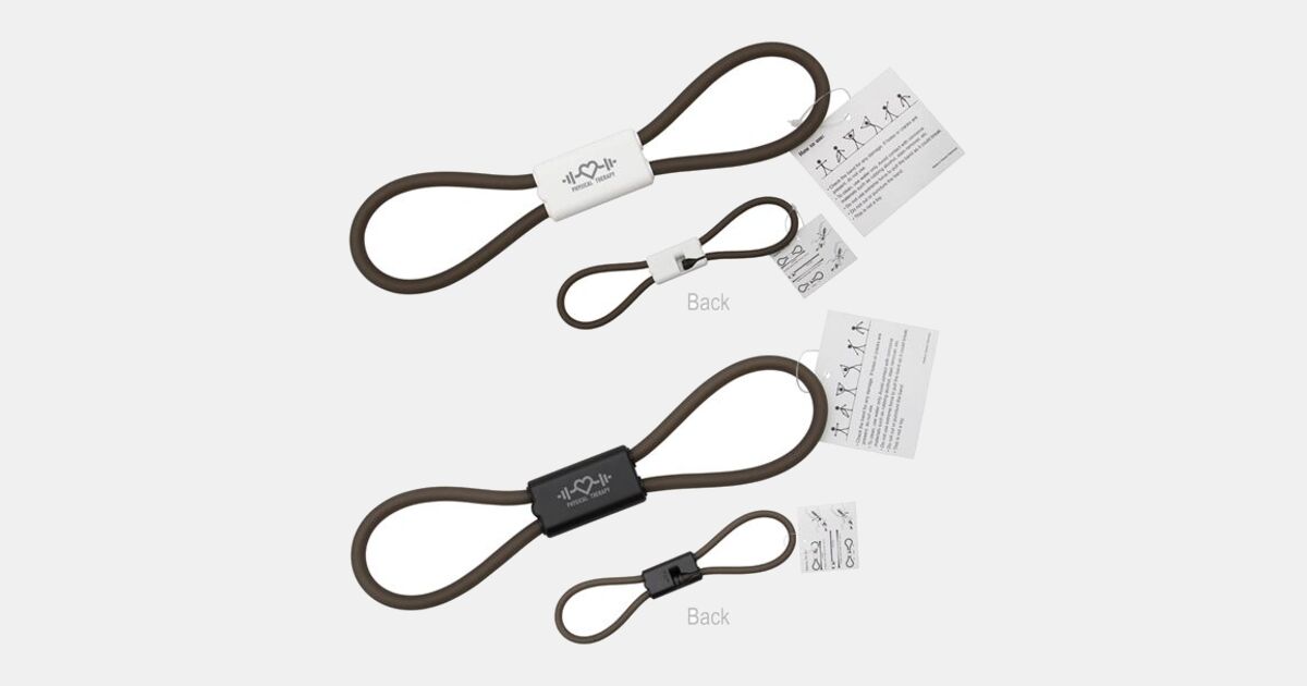 Travel Resistance Band with your logo | MiniThrowBalls.com