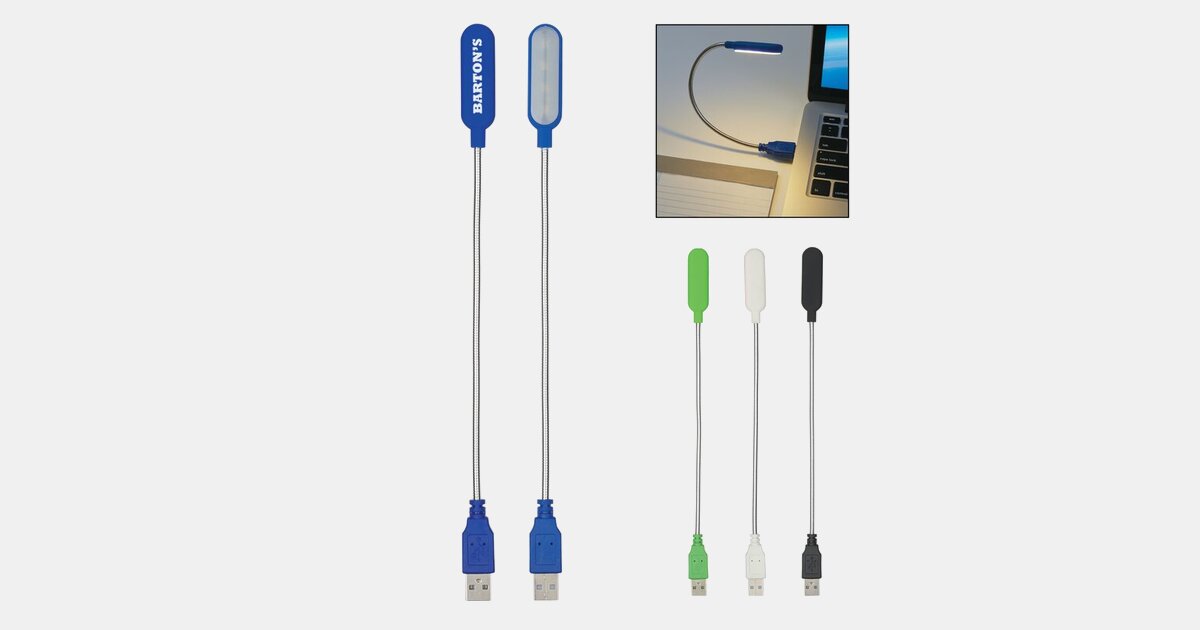 Custom Printed Usb Flexi-Light with your logo | MiniThrowBalls.com