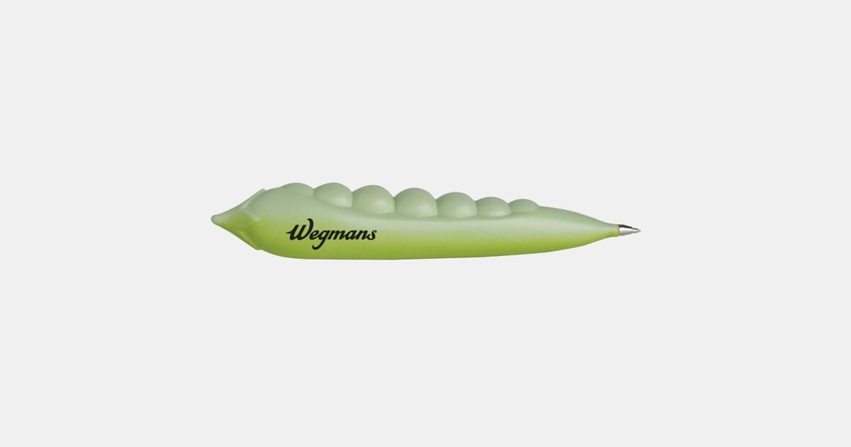 Vegetable Pens: Peas In A Pod with your logo | MiniThrowBalls.com