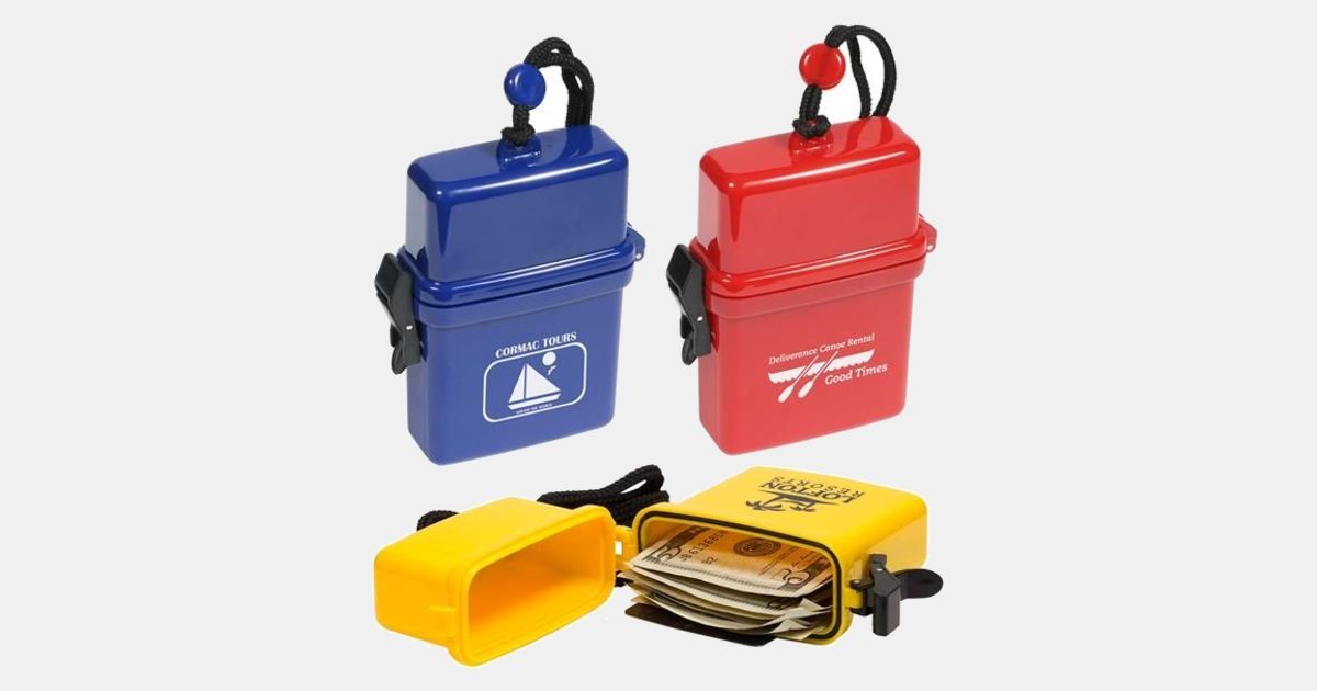 Marketing Waterproof Storage Case with your logo | MiniThrowBalls.com