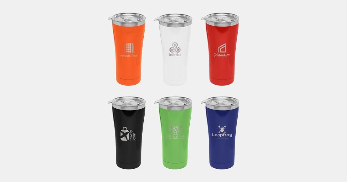 Laser Engraved yukon Tumbler 21 oz with your logo | MiniThrowBalls.com
